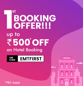 First Hotel Booking Offer, Enjoy Great Discounts on Hotel Booking