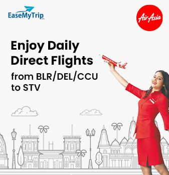 AirAsia India Offer, Enjoy Daily Direct Flights to SuratÂ