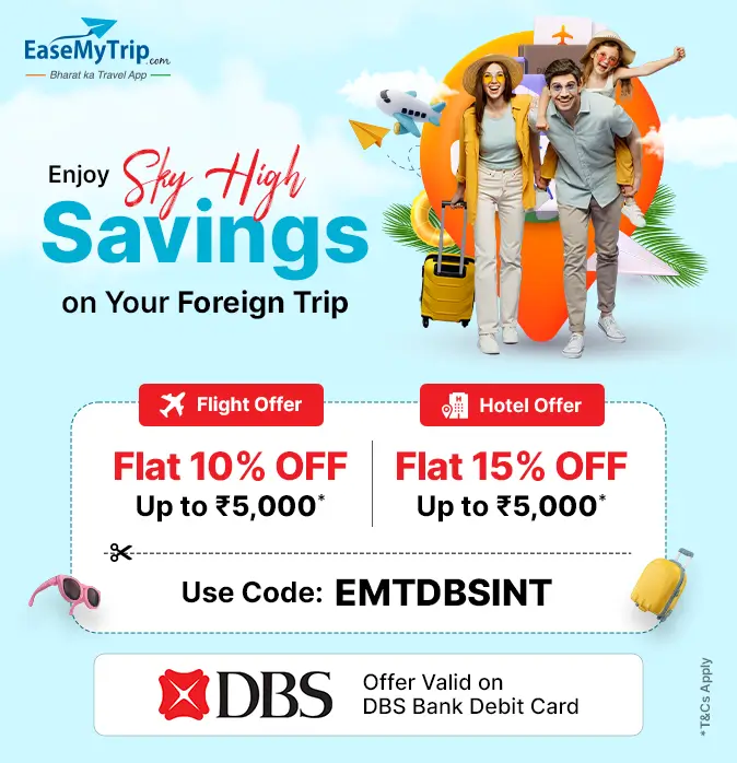 DBS Bank Debit Card Offer on International Travel, Get Amazing ...