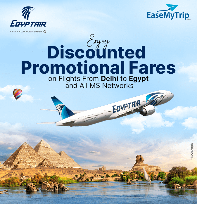 EGYPTAIR Offer, Get Promotional Fares on Flights From Delhi to Egypt ...