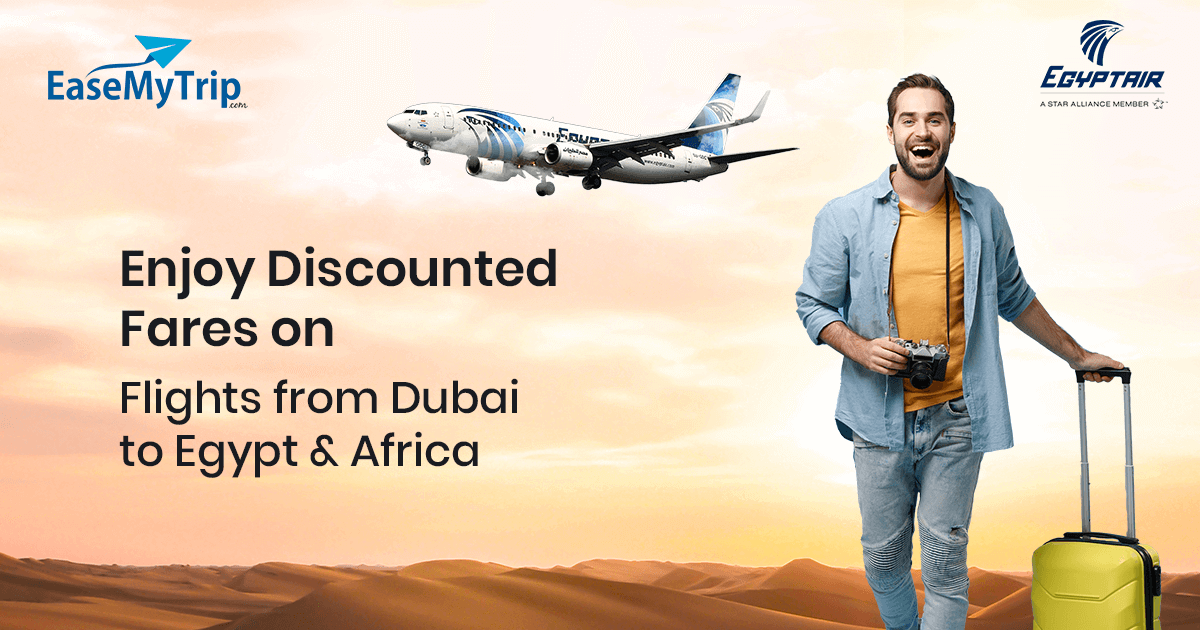 Egyptair Offer, Enjoy Discounted Fares on Flights on Selective Routes