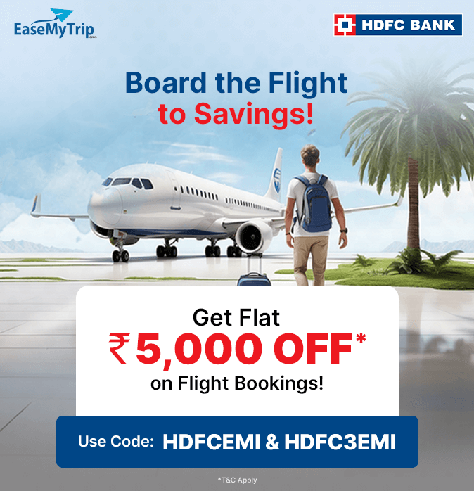 HDFC Bank Offer, Get Amazing Deals on Flight Bookings
