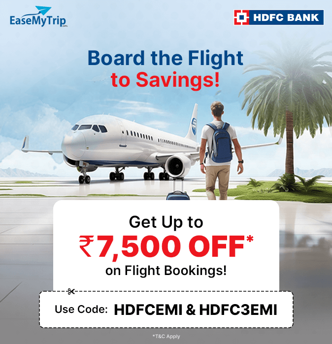 HDFC Bank Offer, Get Amazing Deals on Flight Bookings
