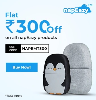 napEazy Offer | Enjoy INR 300 off on purchasing napEazy products