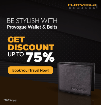 Provogue Offer, Enjoy Discount up to 75% on Wallet & Belts on Booking ...