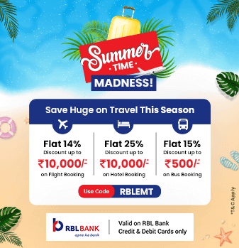 RBL offer, Save huge on travel using RBL Debit and Credit Cards