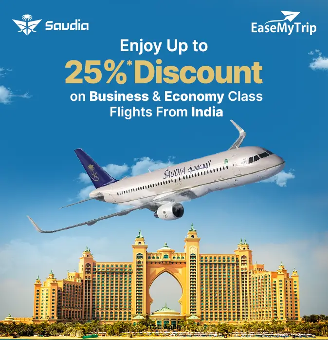 Saudia Airlines Offer, Get Up to 25%* Discount on Business & Economy ...