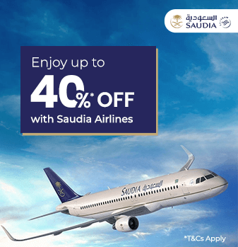 Saudia Airlines Sale| Enjoy up to 40%* on booking air tickets with ...